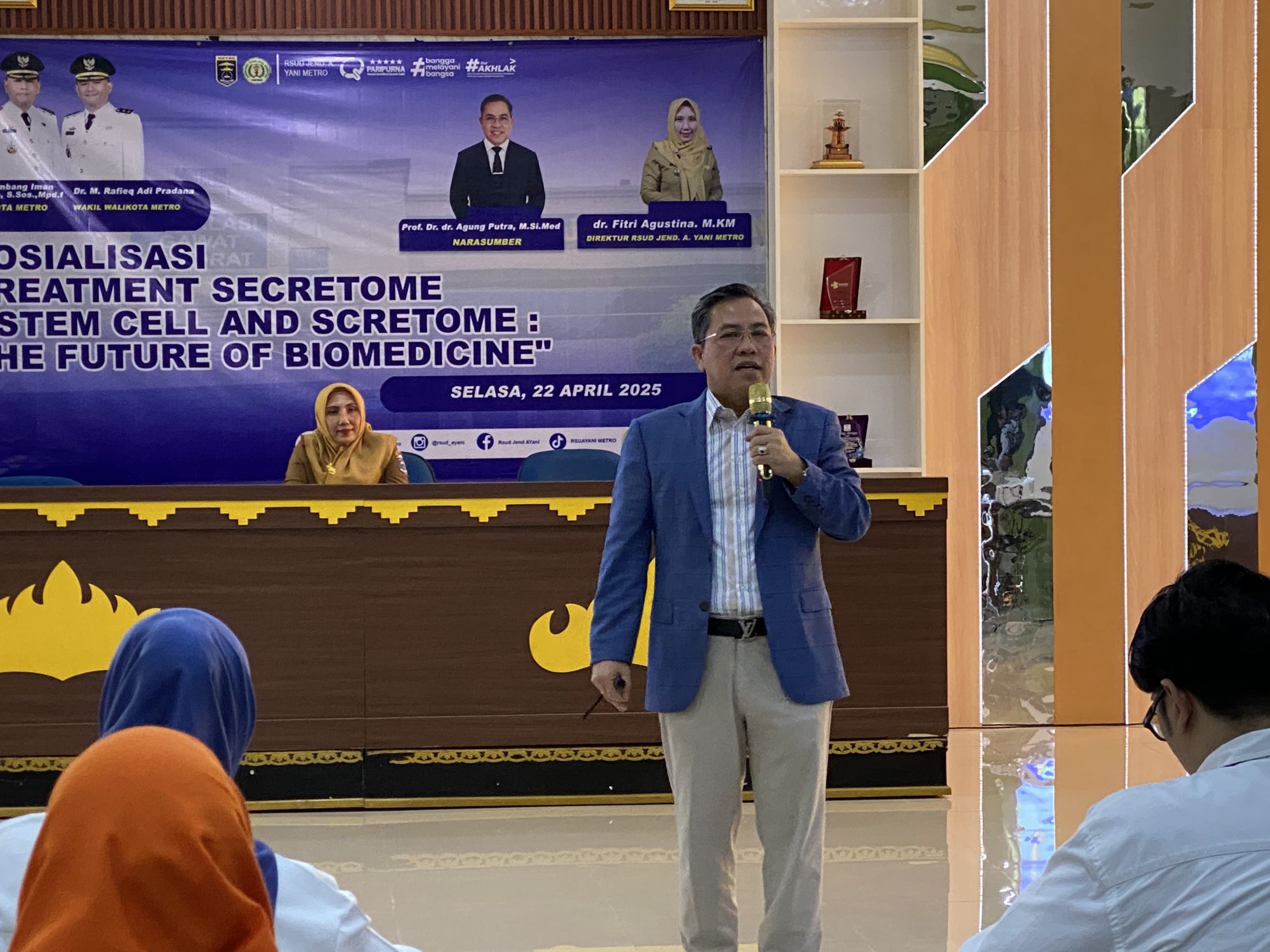 RSUD Ahmad Yani Siap Hadirkan Terapi Stem Cell Pertama di Lampung